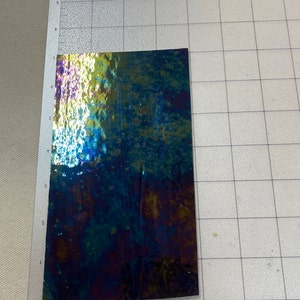 Stained Glass Sheet Clear Corteza Transparent Spectrum MOSAIC - Etsy