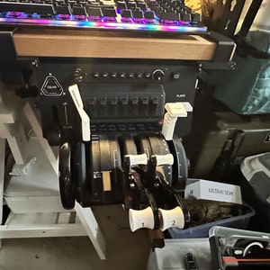 Logitech Flight Panel Under Desk Mounts - Etsy