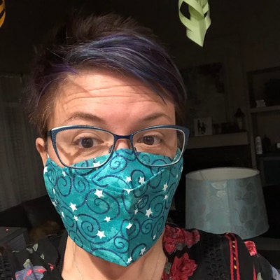 3D Fit Cloth Face Mask 3 Ply With BUILT IN FILTER Non Woven ...