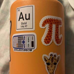 Cute Funny Math Sticker Set Great Gift for Math Enthusiasts and ...