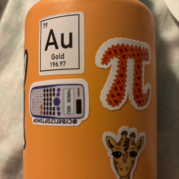 Cute Funny Math Sticker Set - Great Gift for Math Enthusiasts and ...