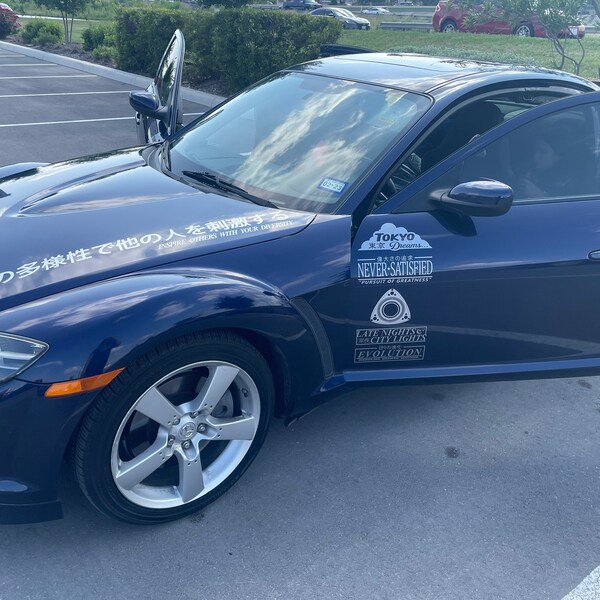 Rotary Rotor Vinyl Decal Sticker - Etsy