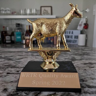 Goat Award Trophy. Greatest of All Time, G.O.A.T. Free Engraving. - Etsy