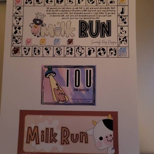 Cute IOU Slip Placeholders, PRINTABLE Set of 6 - Etsy