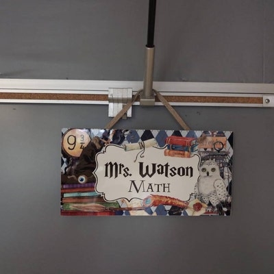 Watercolor Flowers Name Room Door Sign for Senior Living, Assisted ...