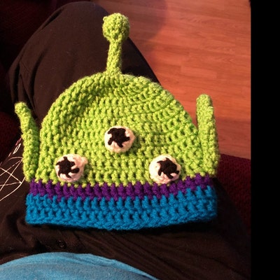 Alien Crochet Hat Pattern PDF DIY Newborn to Adult Sizes Included in ...