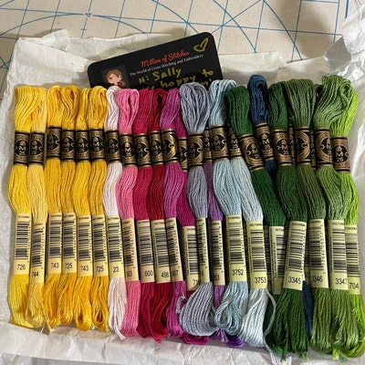 8x Blue and Teal DMC Flosses Dmc Threads DMC Kit Dmc Set of - Etsy UK