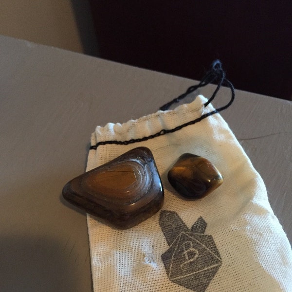 Healing Stones: Tiger Eye Crystals, Genuine Gemstones, Solar Plexus ...