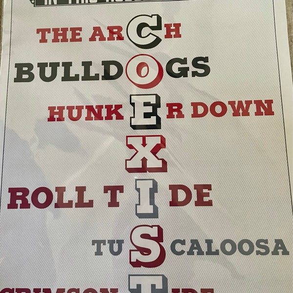 Georgia Bulldogs | "wheels on the Bus" Kids or Baby Room Art | New Baby ...