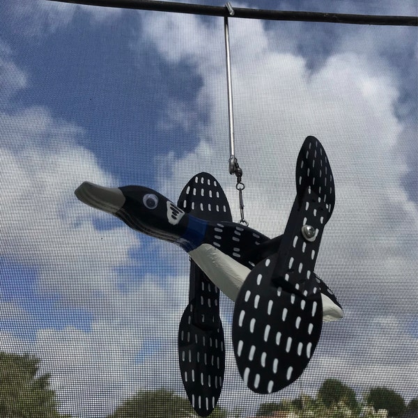 Loon Mini Whirligig - Etsy