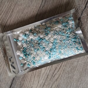 Frozen 2 Inspired Snowflake Sprinkle Mix. Cake Decorating - Etsy UK