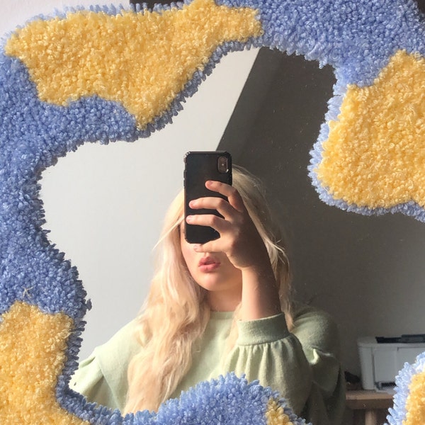 Handmade Tufting Gun Tufted Rug Carpet Psychedelic Contemporary Art ...