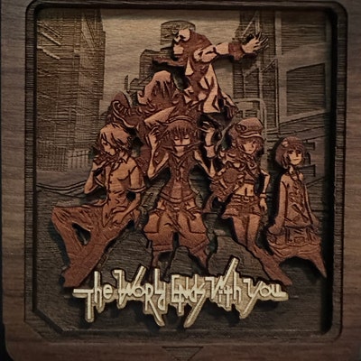 Custom Wooden Final Fantasy X Menu Screen With Characters You - Etsy