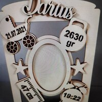 Laser Cut DXF Files Cnc Router Cake Topper Happy Birthday 4mm Plywood ...