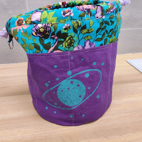 Project Bucket Bag 2 Sizes Pdf Pattern Bag Pattern For Knitting Sewing Pattern Drawstring Bag 