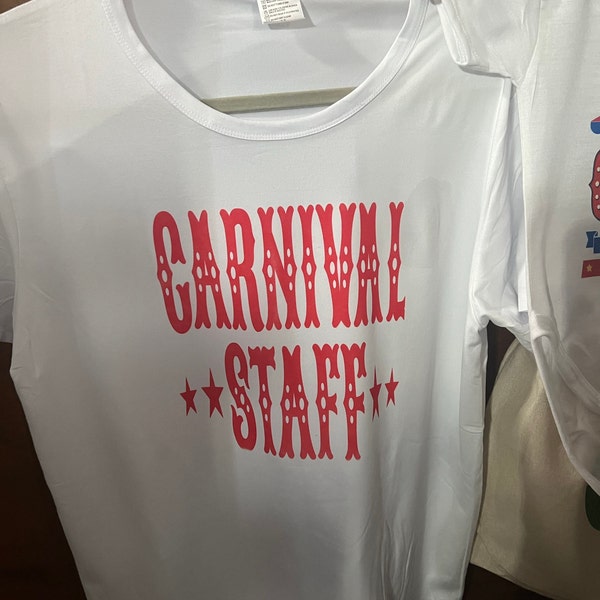 Carnival Staff SVG: Circus Birthday Shirt Design (digital Download) - Etsy