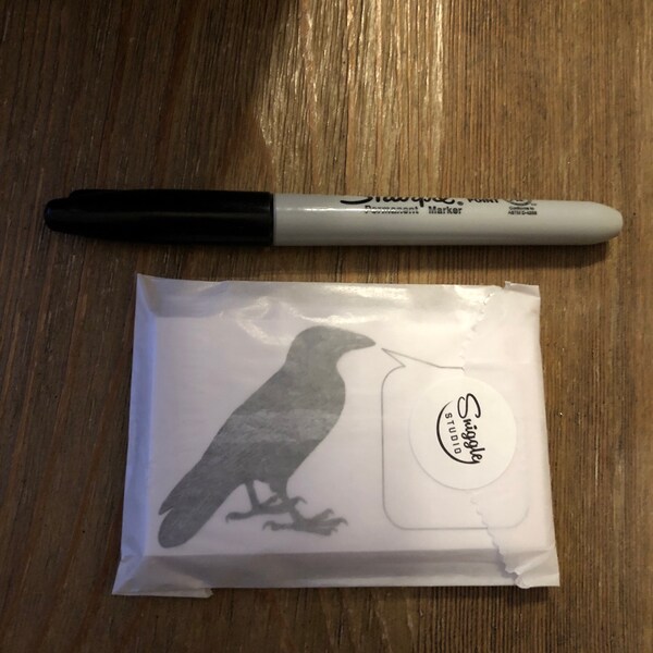 Nostalgic Mini LOVE NOTES 2 Tiny Square Heart Cards Vintage Theme ...