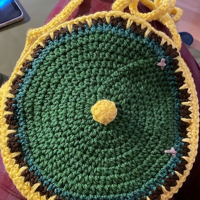 Foldable Turtle Bag PDF Crochet Pattern - Etsy