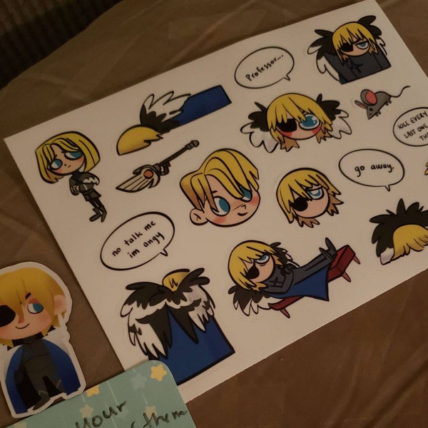 FE3H Meme Sticker Sheets / Magnets - Dimitri, Claude, Edelgard - Etsy