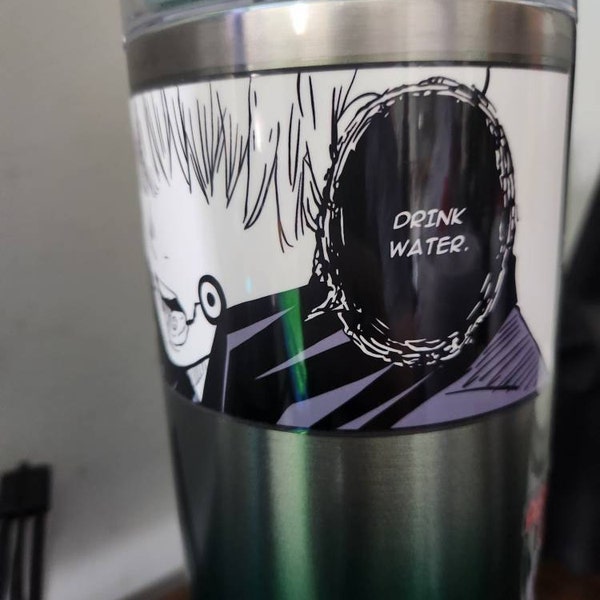 Inumaki Toge drink Water Meme Sticker Jujutsu Kaisen Anime Vinyl ...