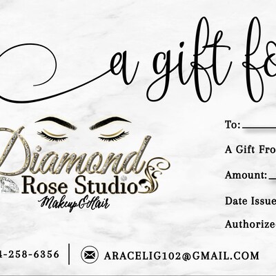 Editable Custom Gift Certificate, A Gift for You Template, Editable ...