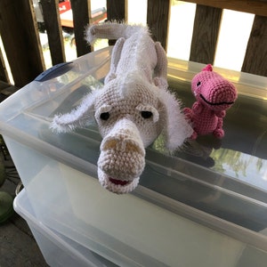 Amigurumi Crochet Pattern for Falkor Inspired Luck Dragon. - Etsy
