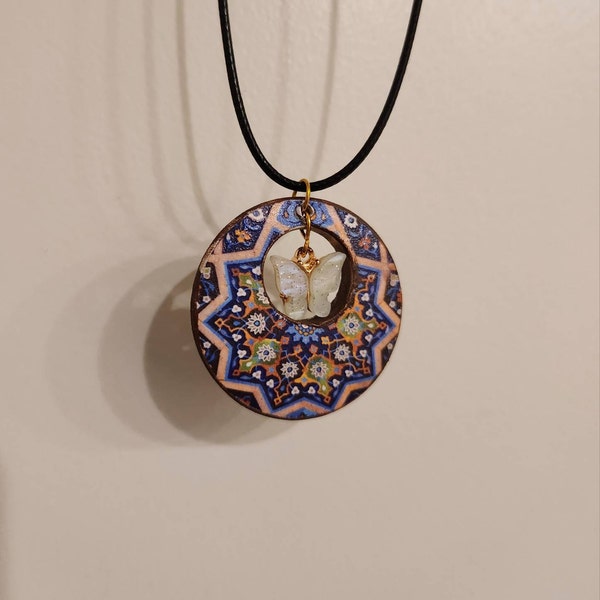 Persian Jewelry Persian Rug Handmade Wooden Earrings Jewelry Decopag ...