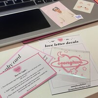 Kpop Lightstick Love Heart Vinyl Decal Sticker - Etsy