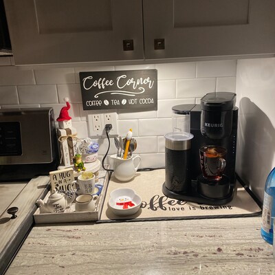 Coffee Corner Sign, Coffee Décor, Coffee Sign, Coffee Station Décor ...