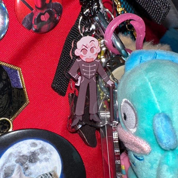 Gerard Way Acrylic Keychain: MCR Chibi Charm - Etsy