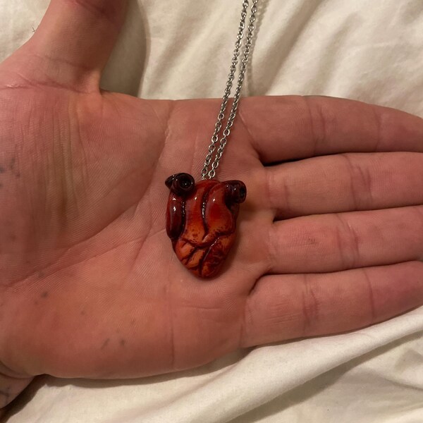 Lip Necklace Pastel Pink Violet Devil Creepy Vampire Hot Lips Mouth ...