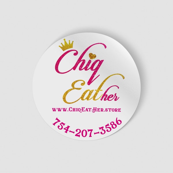Clear Stickers With Your Logo, Transparent Stickers on a Roll, Clear ...