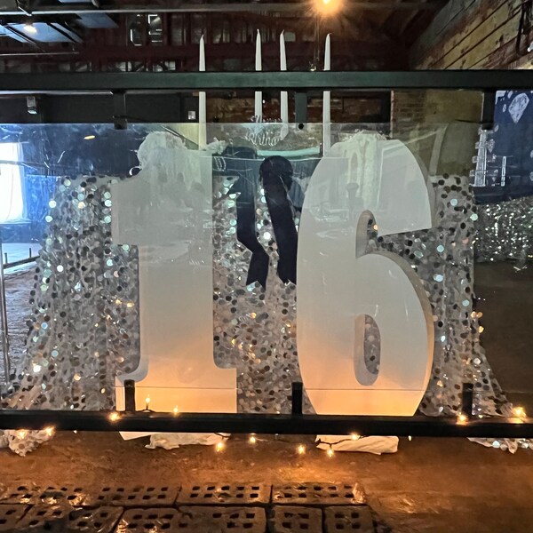 Giant Numbers - Etsy