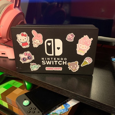 Nintendo Switch Logo With Hearts Vinyl Decal Multiple Colors Available ...