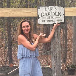 Custom Arched Text Rustic Style Metal Sign With Weathered Appearance 6 ...