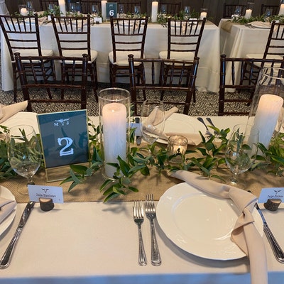 Modern Western Wedding Table Numbers Desert Wedding Table - Etsy