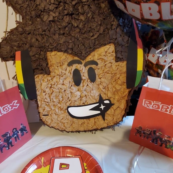 Roblox Pinata, Roblox Theme Party - Etsy