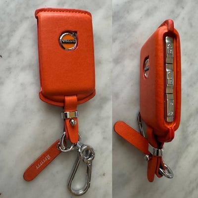 2023 2024 Mini Cooper S JCW Key Fob Cover, Leather Key Case for Keyless ...