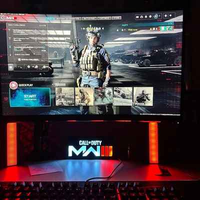 TEKKEN Neon Led Lightbox RGB Gamer Lamp Twitch Streamer Light Setup Pc ...