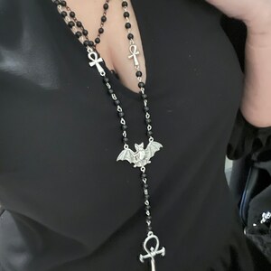 Pazuzu Rosary Occult Demonic Flying Demon Sigil of Lucifer | Etsy