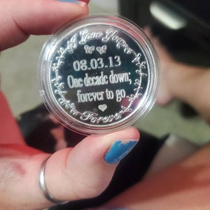 1/2 Oz Fine .999 Silver Logo/photo Coin. Design & Create Your Own ...