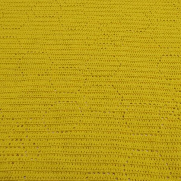 Filet Crochet Blanket Pattern | Bee Blanket Crochet Pattern | Filet ...