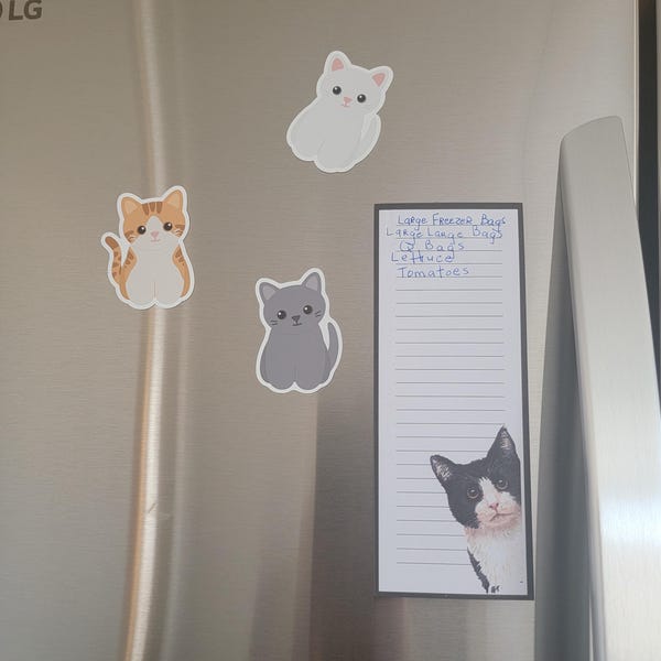 Tabico Calico Tabby Cat Vinyl Sticker for Water Bottle and Laptop, Cute ...