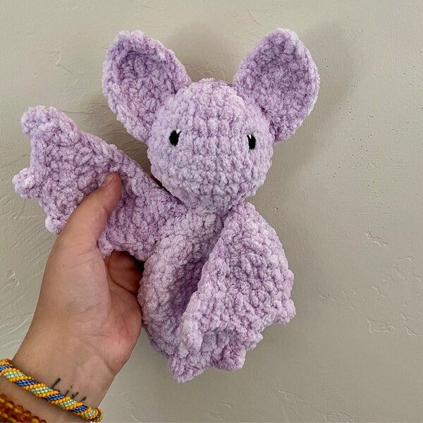 Bitty + Batty Crochet Pattern, Crochet Bat, Halloween , Snuggle Toy ...