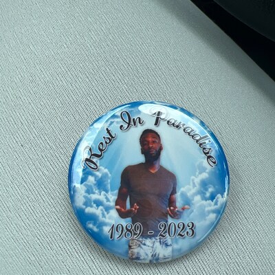 In Loving Memory of Rest in Peace 2 Inch Pin Back Buttons - Etsy