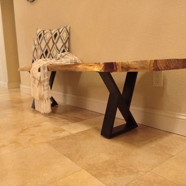 H16 X W12 Z Shaped Bench Legs - 1 Pair - Etsy Canada
