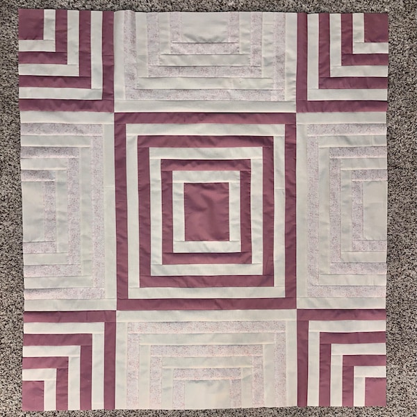 Fireside Quilt Pattern PDF Download - Easy Strip Quilt Pattern for ...