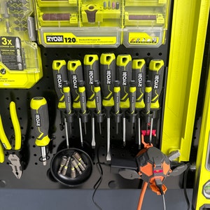 Large Ryobi Charger Holder for Ryobi Link Wall Rail Garage Tool Storage ...