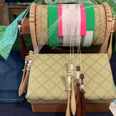 Bobbin Lace TRELLIS COLLECTION Patterns, PLUMILLA, Mundillo, Puerto ...