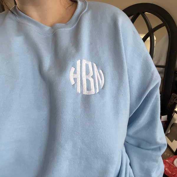 Personalized Sweatshirt, Monogrammed Sweater, Gifts for Her - Etsy